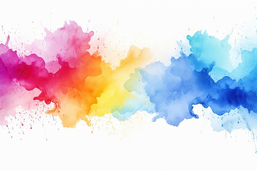 Watercolor splash backgrounds creativity splattered. | Premium Photo ...