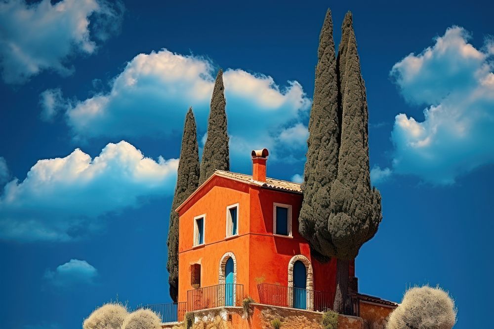 House Maxico Style Sky Architecture Free Photo Rawpixel