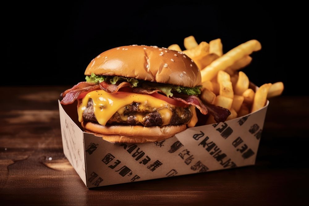 cheese burger chedda cheese and | Premium Photo - rawpixel