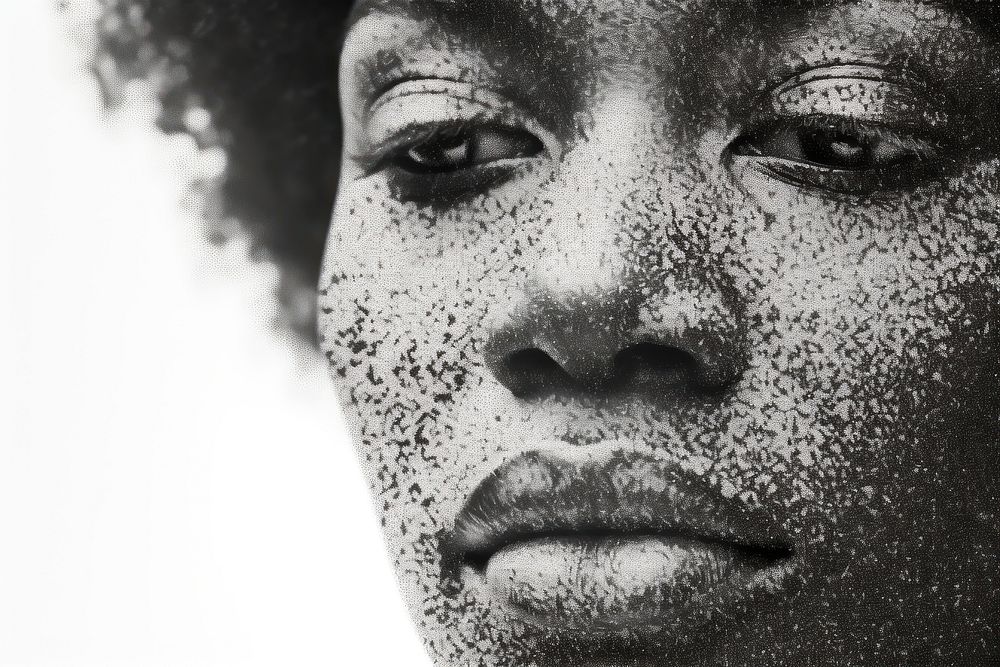 African afro hair portrait adult | Premium Photo Illustration - rawpixel