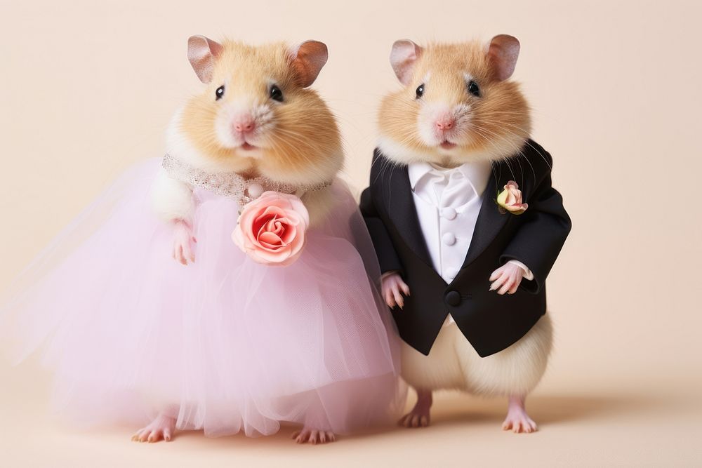 Hamster full body animal wedding | Premium Photo - rawpixel