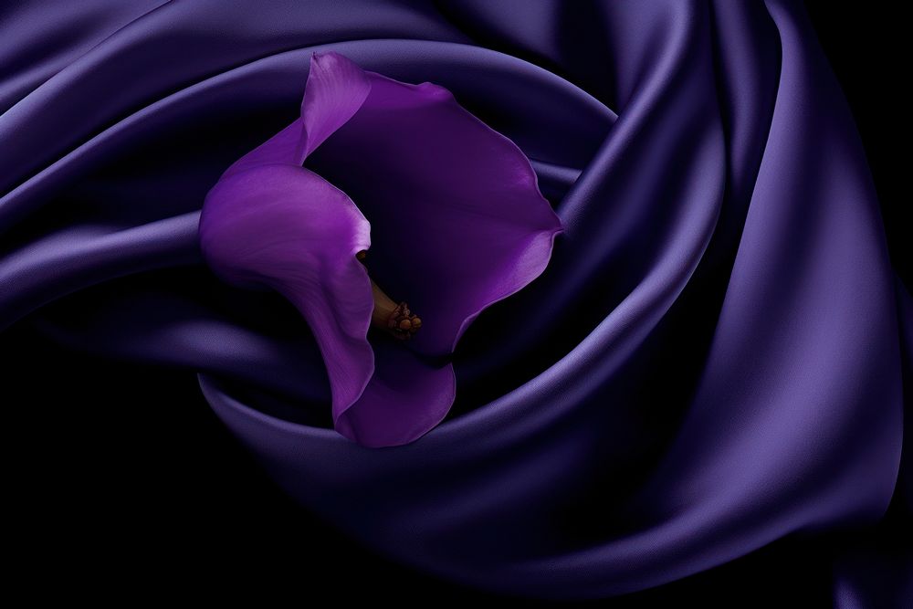 Abstract sculpture purple smooth flower. | Premium Photo - rawpixel