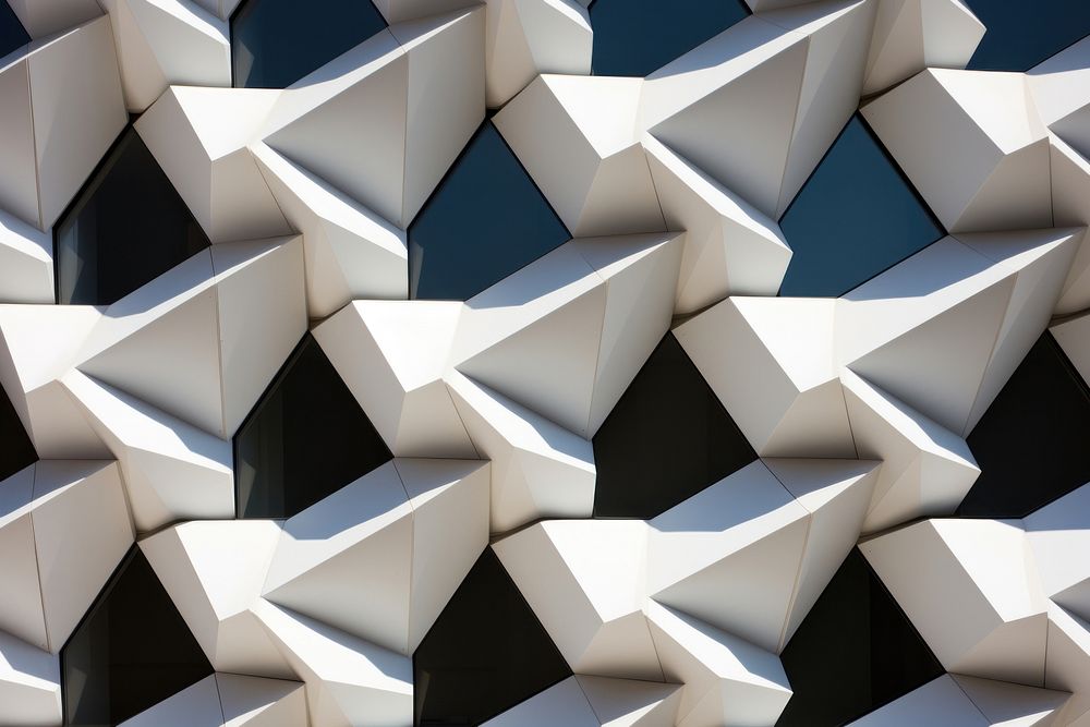 Geometric architectural wall architecture pattern | Free Photo - rawpixel