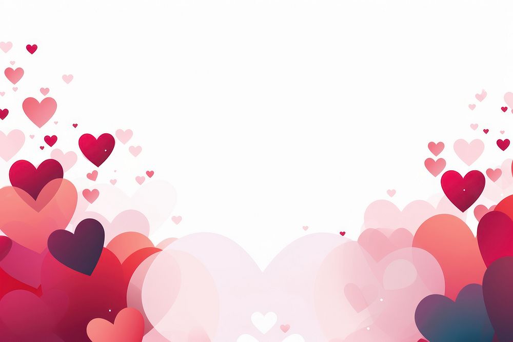 Heart border backgrounds celebration abstract. | Free Photo ...