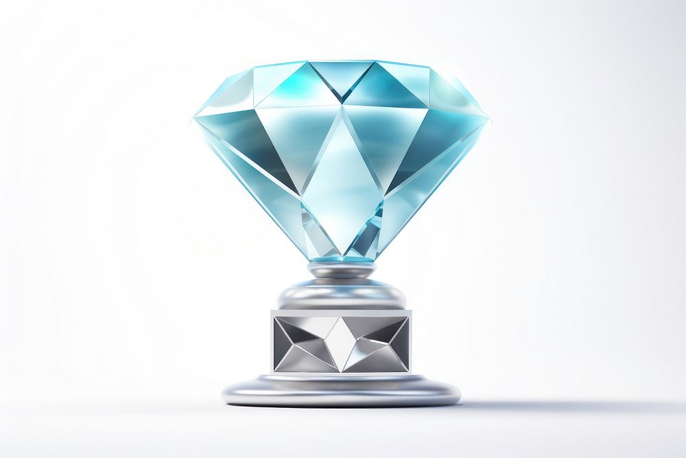 Sparkling diamond diamond icon Trophy | Premium Photo - rawpixel