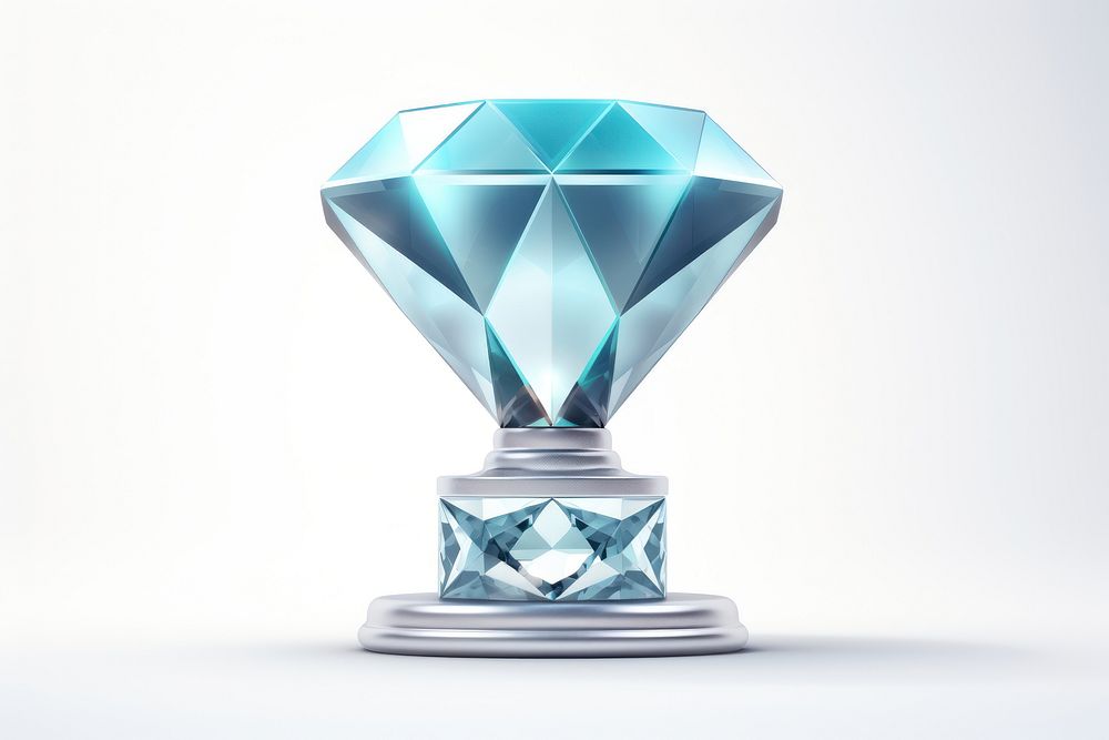 Sparkling diamond diamond icon Trophy | Premium Photo - rawpixel