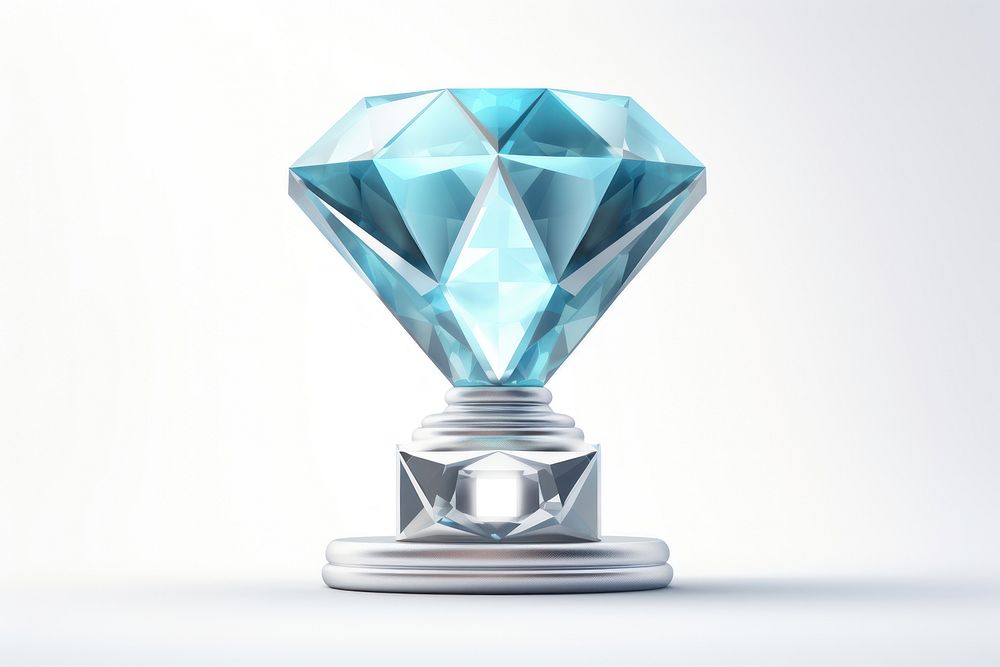 Sparkling diamond diamond icon Trophy | Premium Photo - rawpixel