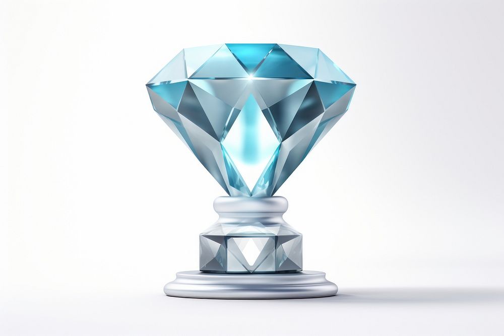 Sparkling diamond diamond icon Trophy | Premium Photo - rawpixel