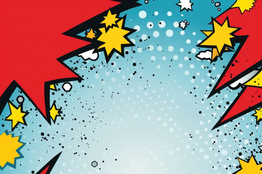 Comic style backgrounds abstract outdoors. | Premium Photo Illustration ...