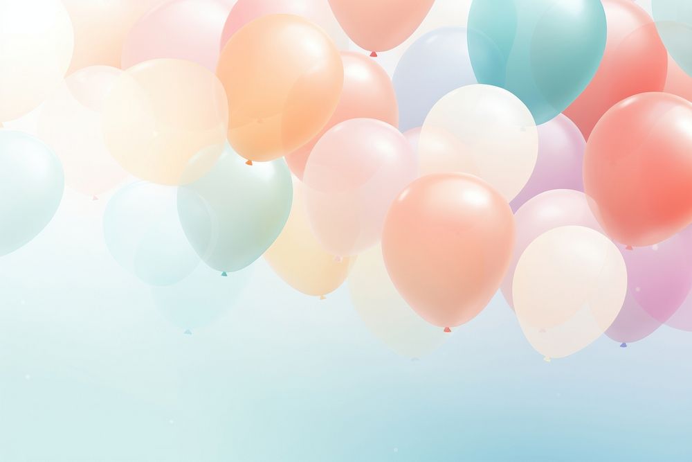Soft colorful balloons backgrounds abstract | Free Photo Illustration ...