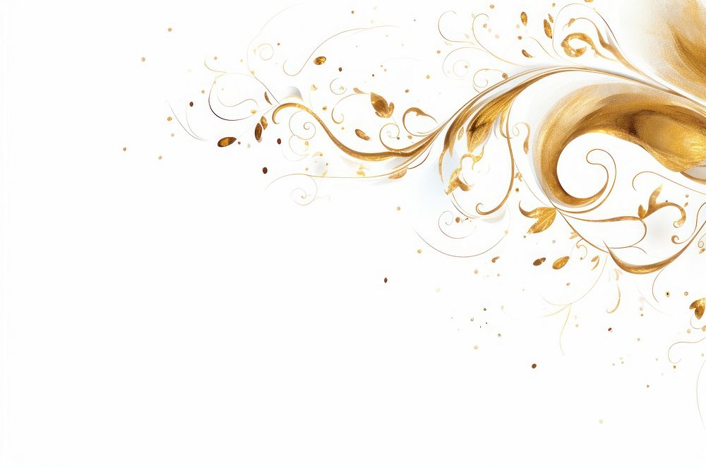 Gold abstract border backgrounds pattern | Free Photo Illustration ...
