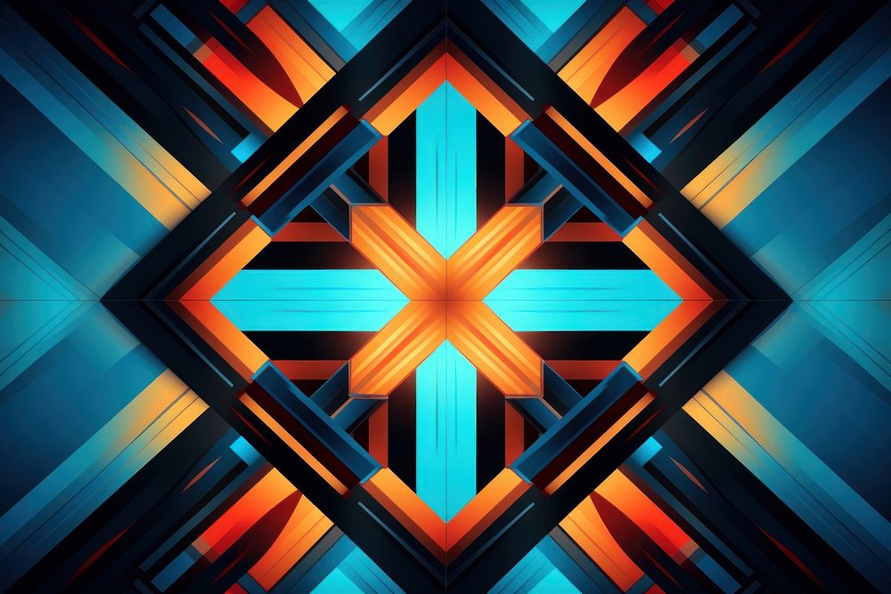 Geometric symmetrical backgrounds abstract pattern. | Premium Photo ...