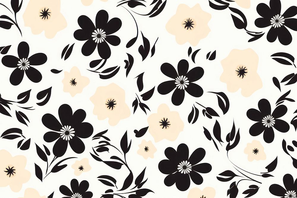 Flower pattern rectangle shape backgrounds | Premium Photo Illustration ...
