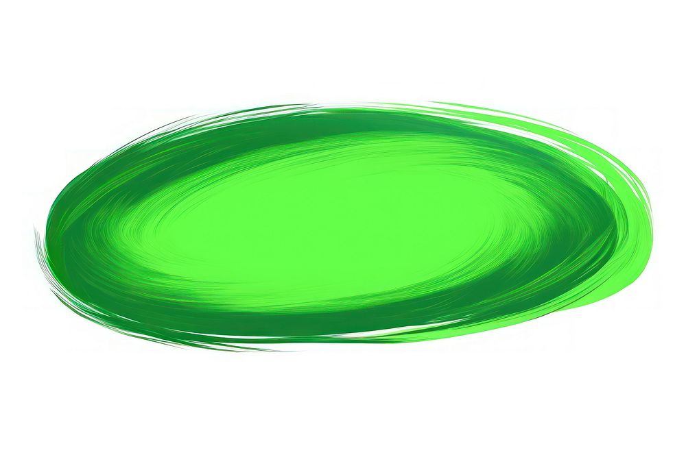 Green neon oval shape white | Free Photo Illustration - rawpixel