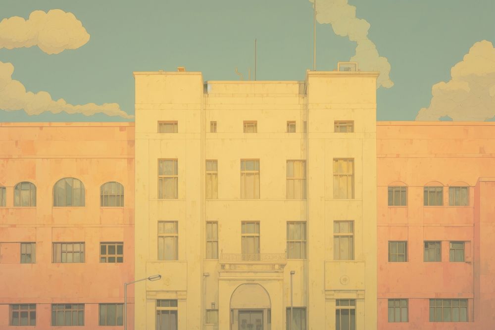 Aesthetic building background architecture outdoors | Free Photo ...