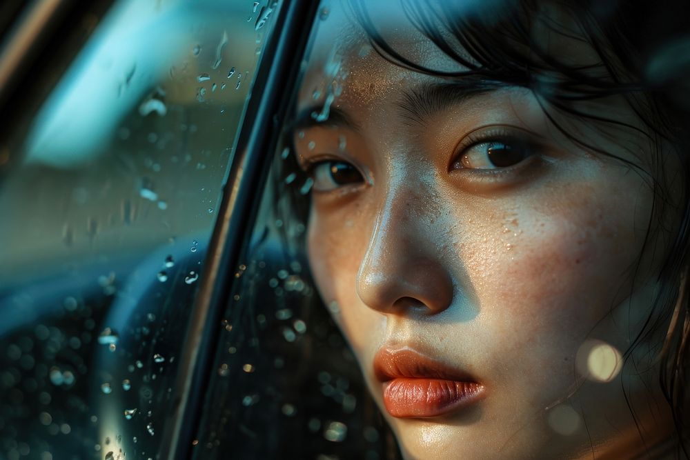 Side view mirror reflection adult | Free Photo - rawpixel