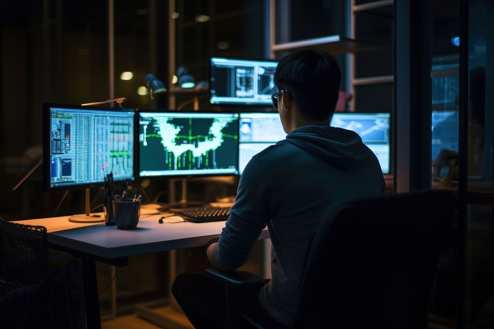 Coding working screen table. | Premium Photo - rawpixel