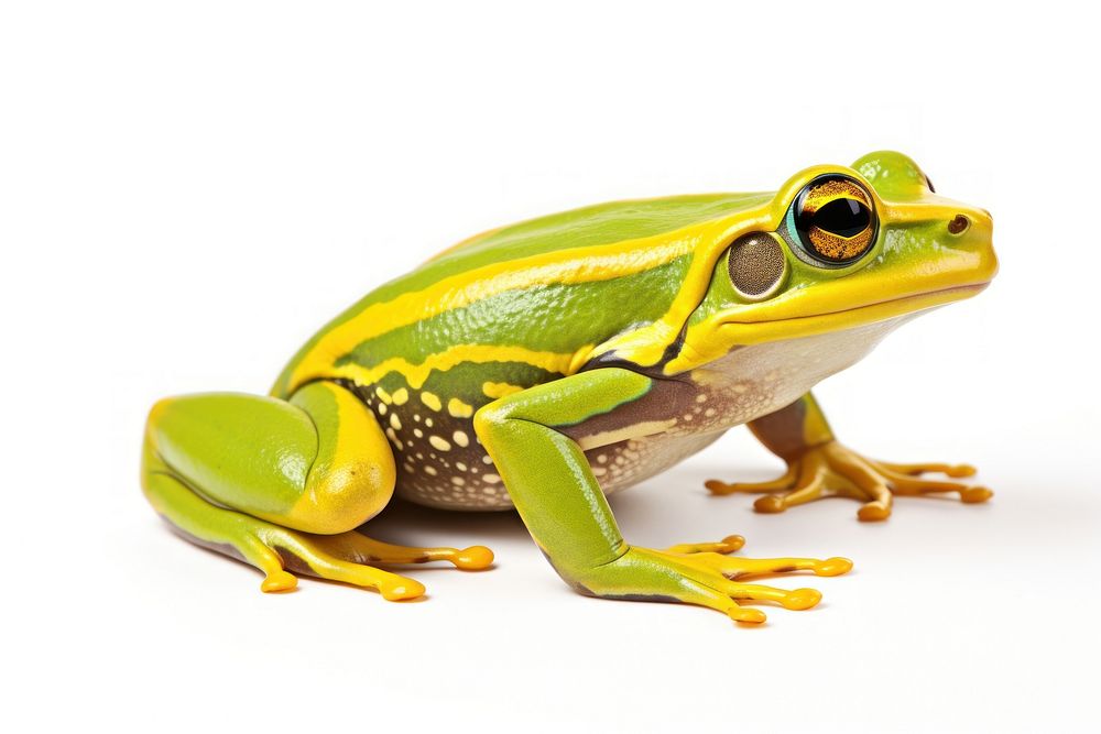 Green and yellow frog amphibian | Premium Photo - rawpixel
