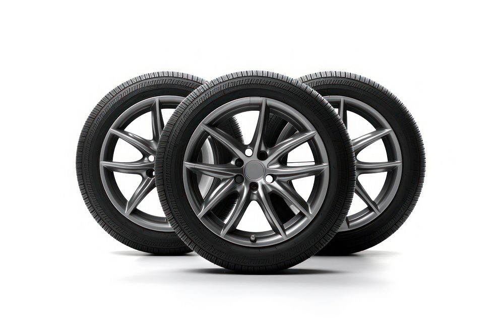 Three automobile tires mag wheel | Free Photo - rawpixel