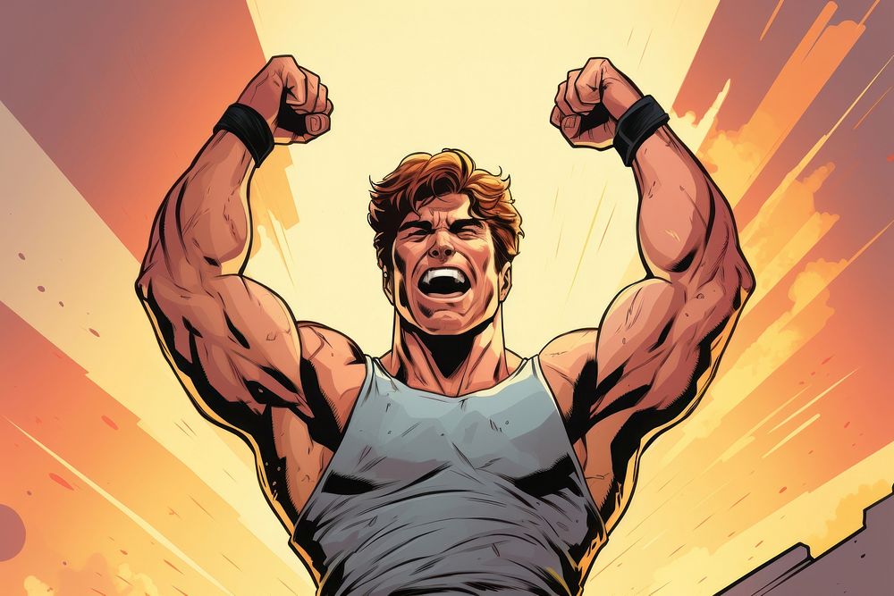 winner comics adult determination. | Free Photo Illustration - rawpixel