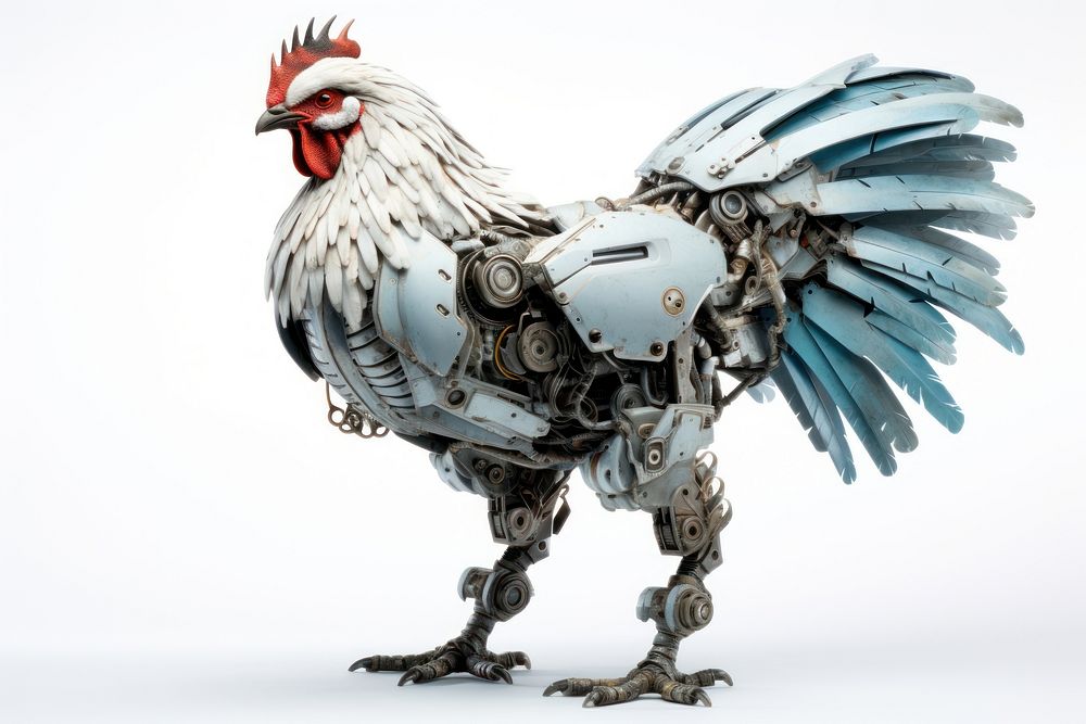 Cyborg chicken poultry animal bird. | Free Photo - rawpixel