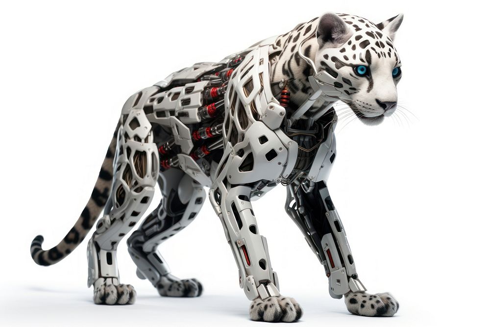 Cyborg ocelot wildlife leopard cheetah. | Premium Photo - rawpixel