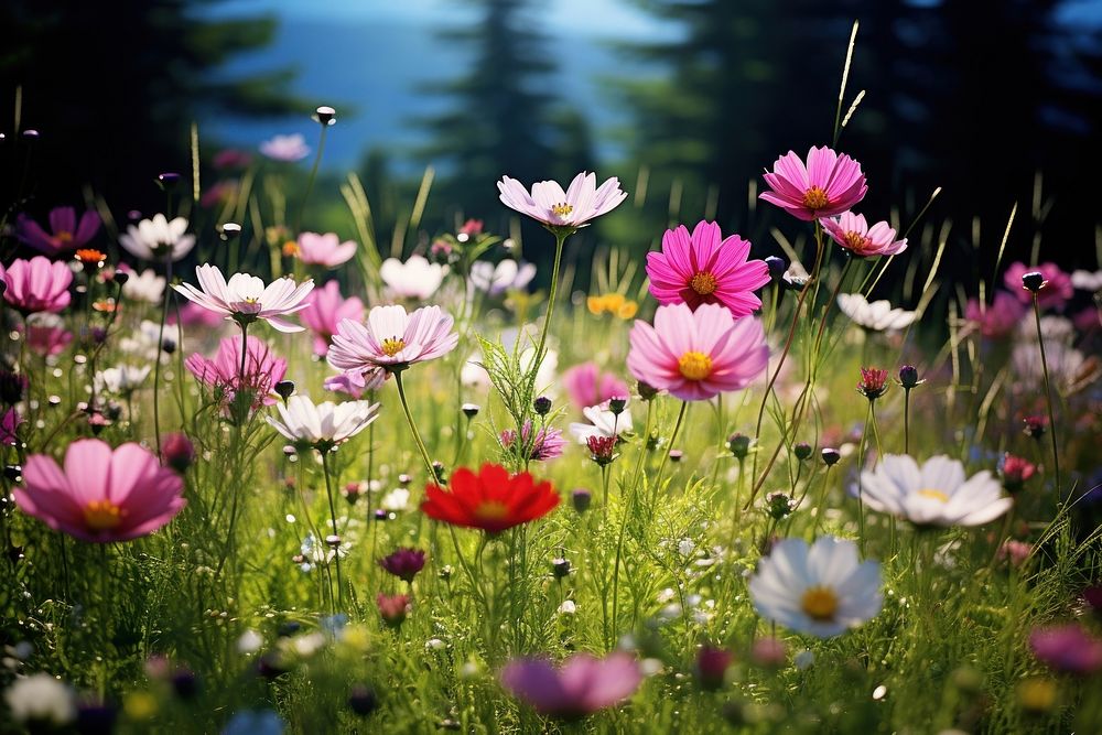 Meadow Wildflowers photo meadow wildflower | Premium Photo - rawpixel