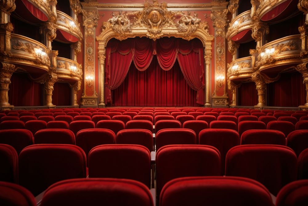 Chair auditorium stage opera | Premium Photo - rawpixel