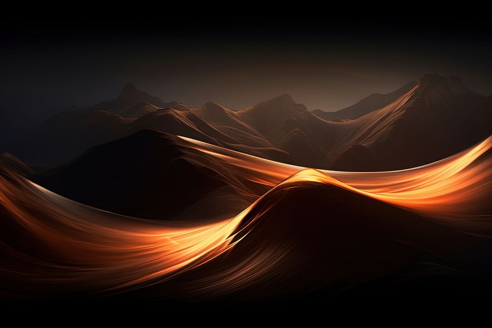 Mountain landscape nature curve. | Premium Photo Illustration - rawpixel