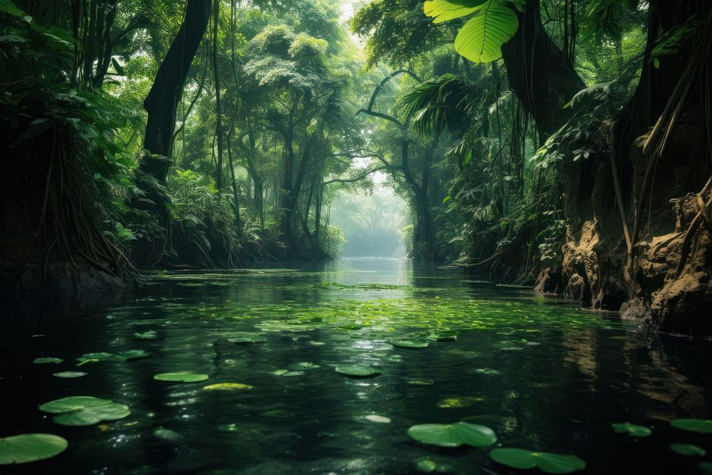 Amazon Rainforest vegetation rainforest outdoors. | Free Photo - rawpixel
