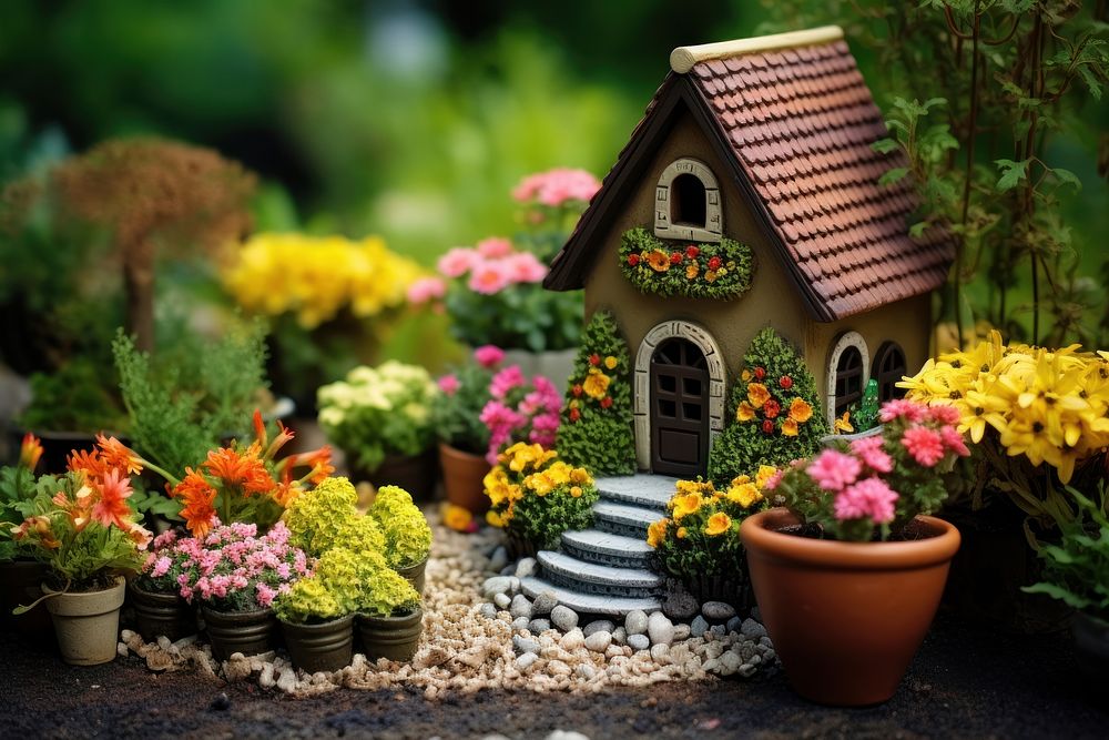 Gardener flower house architecture. AI | Free Photo - rawpixel