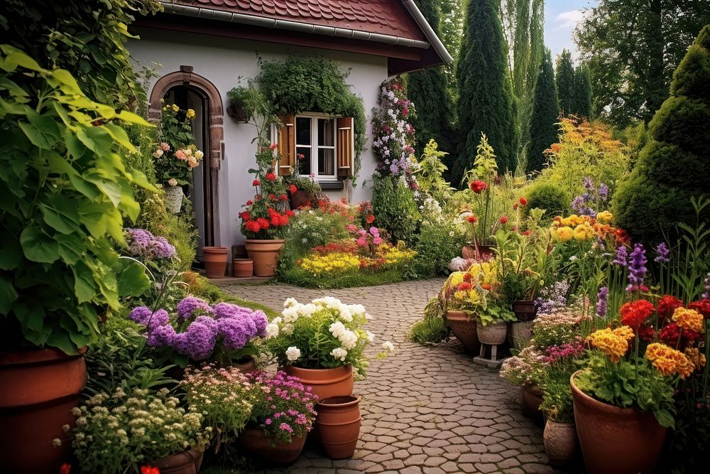 Gardener backyard flower house | Premium Photo - rawpixel