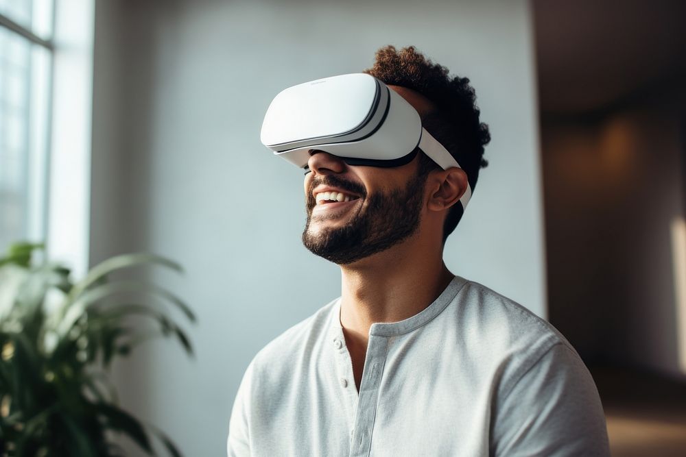 Head technology headshot portrait. AI | Premium Photo - rawpixel