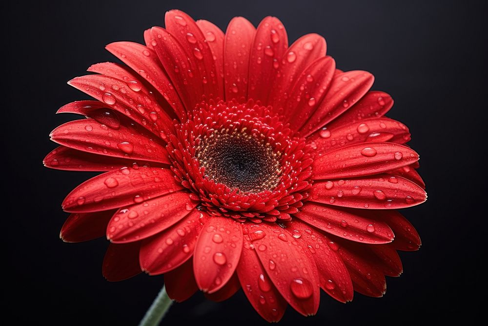 Red flower petal daisy plant. | Premium Photo - rawpixel