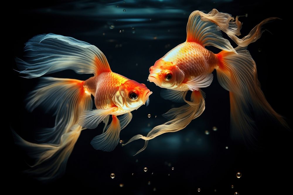 Pisces fish goldfish animal. | Free Photo - rawpixel
