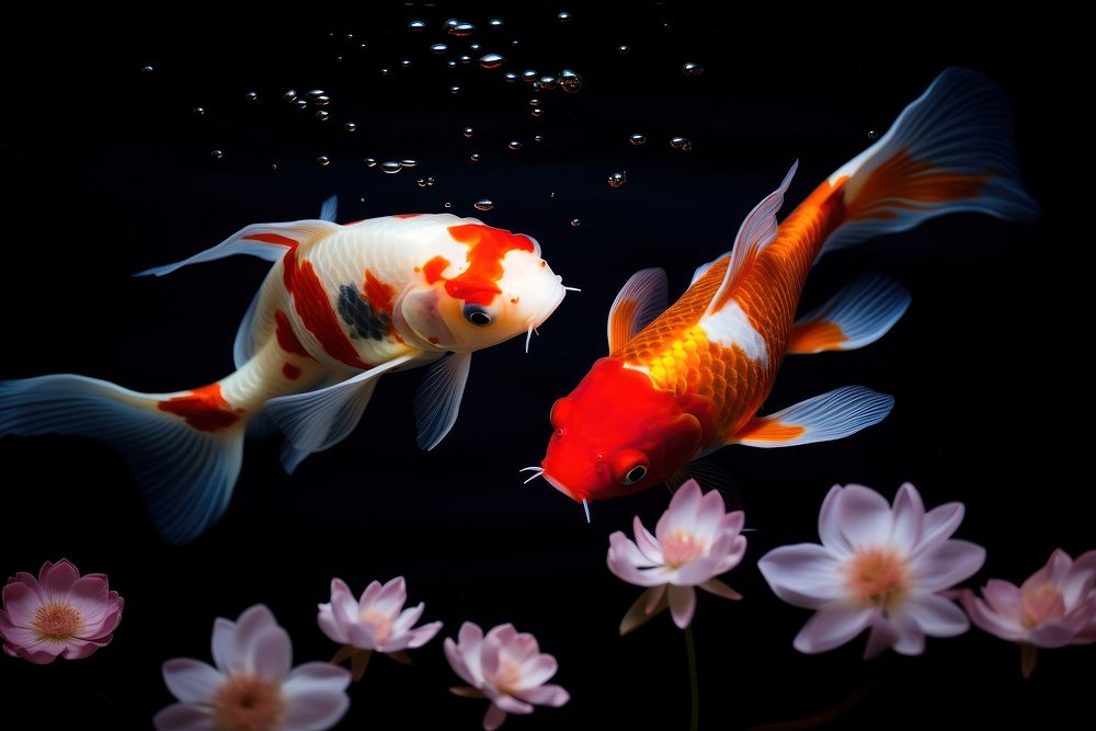 Pisces fish koi animal. | Free Photo - rawpixel