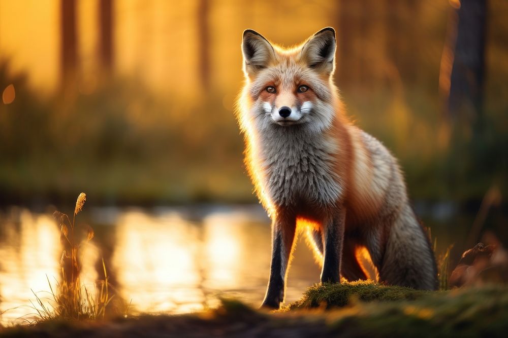 Wild animal fox wildlife mammal. | Premium Photo - rawpixel