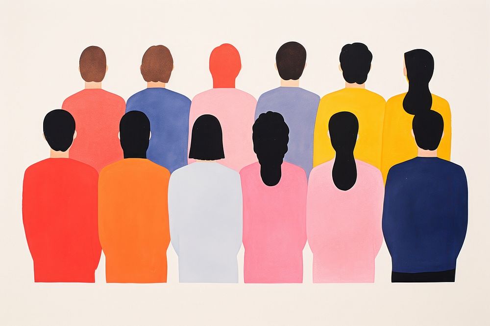 Group people art painting adult. | Premium Photo Illustration - rawpixel