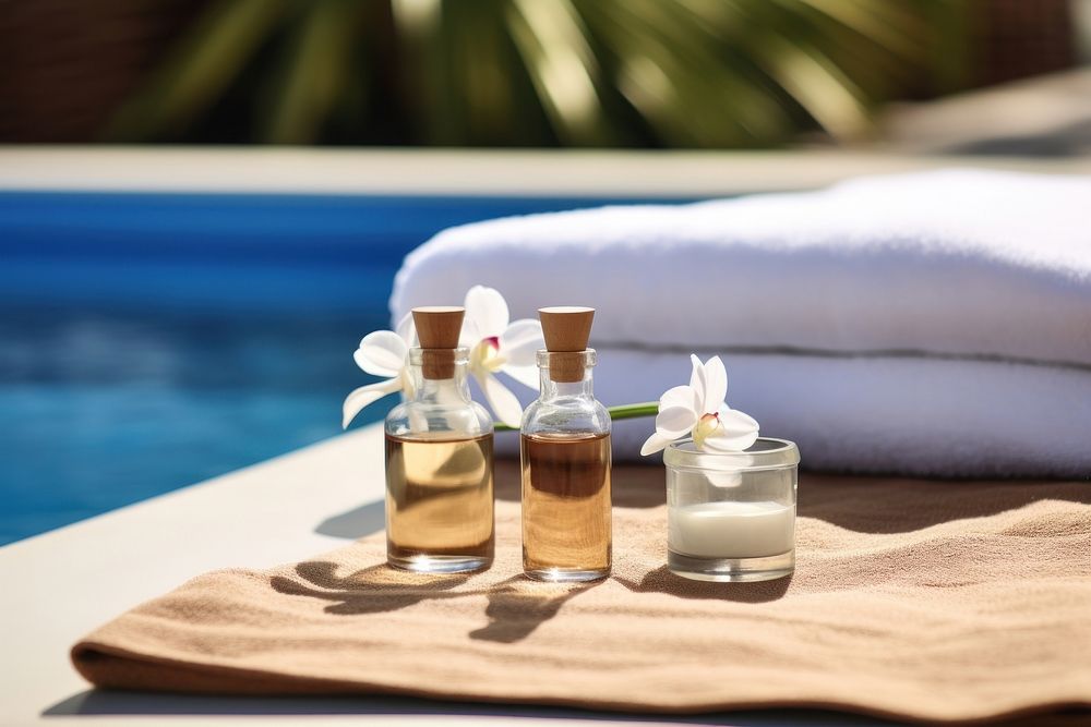 Spa amenities bottle drink refreshment. | Free Photo - rawpixel