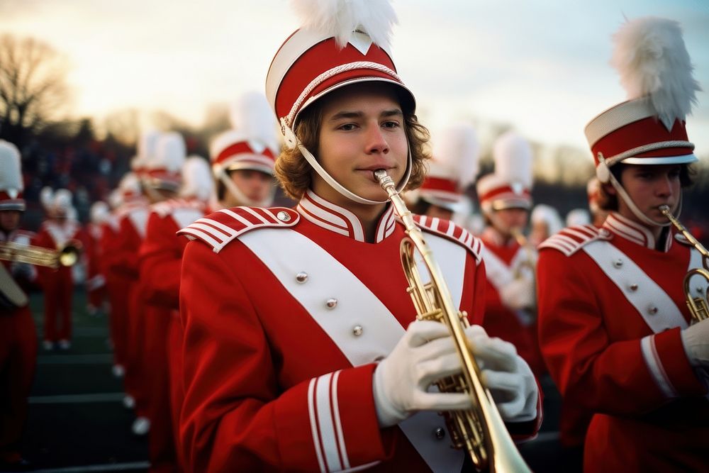 high school band musician marching | Free Photo - rawpixel