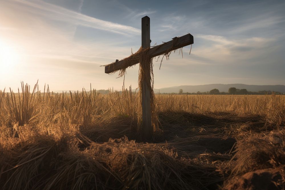 Cross field cross outdoors nature. | Free Photo - rawpixel