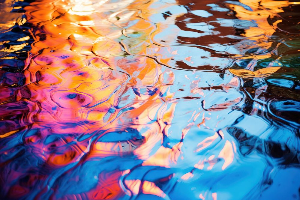 Multicolor reflections backgrounds outdoors abstract. | Premium Photo ...