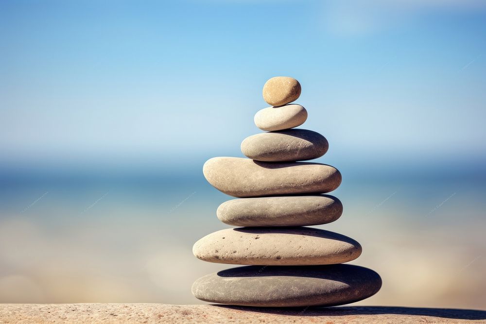 Six rocks are stacked top | Premium Photo Illustration - rawpixel