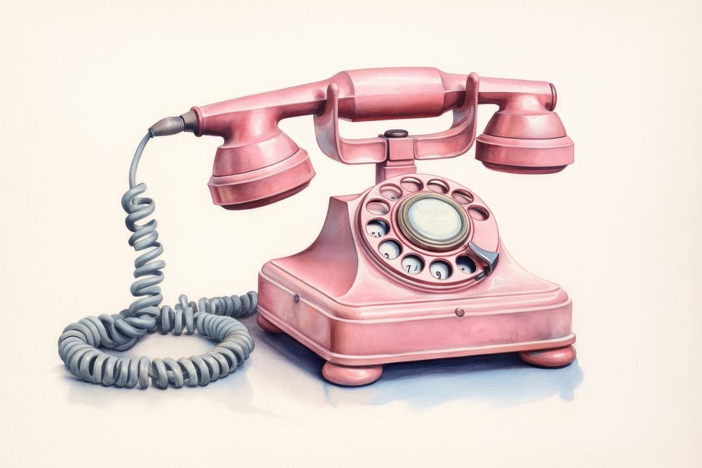 Telephone electronics technology nostalgia. | Free Photo Illustration ...