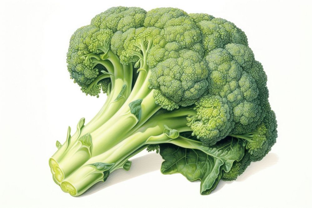 Broccoli Vegetable Plant Food Ai Free Photo Illustration Rawpixel