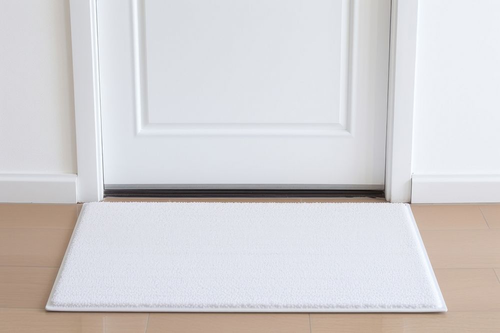 Door mat white wall simplicity. | Free Photo - rawpixel