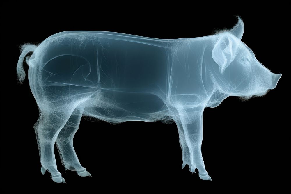 Pig x-ray livestock science. AI | Free Photo - rawpixel