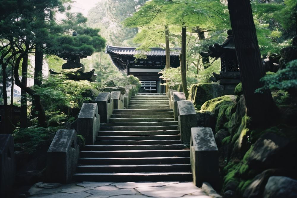 Japanese temple architecture building outdoors. | Free Photo - rawpixel