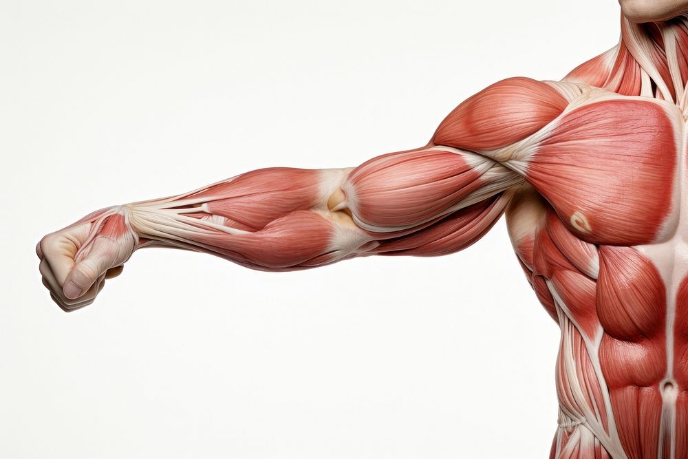 Bicep Muscle Anatomy anatomy torso | Free Photo - rawpixel