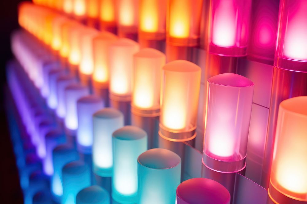 Assorted-color led lights candle pill | Premium Photo - rawpixel